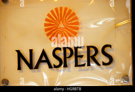das Logo der Marke "Naspers", Berlin Stock Photo - Alamy