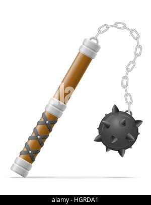 cartoon medieval mace Stock Vector Image & Art - Alamy
