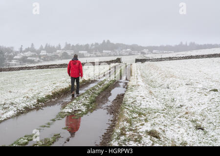 Campsie Fells in snow from Strathblane Stock Photo: 28756602 - Alamy