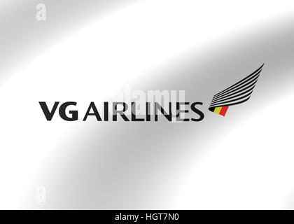 VG Airlines logo symbol flag logotype icon Stock Photo - Alamy