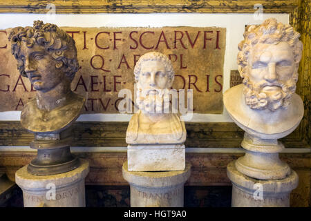 roman art in the emperor hall exhibited at the Capitoline Museum in ...