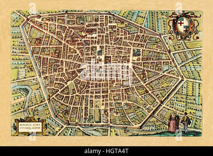 Bologna Italy map Stock Photo: 125745800 - Alamy