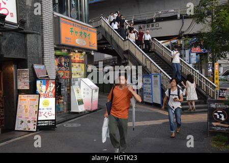 commuters during Tokyo rush hour, Japan Stock Photo - Alamy