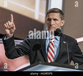 U.S. Army Lieutenant General Michael Williams speaks during his ...