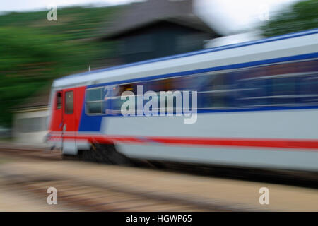 The Austrian Federal Railway or obb train is the main train system in ...