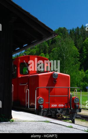 Locomotive of the Austrian Federal Railroads Stock Photo - Alamy