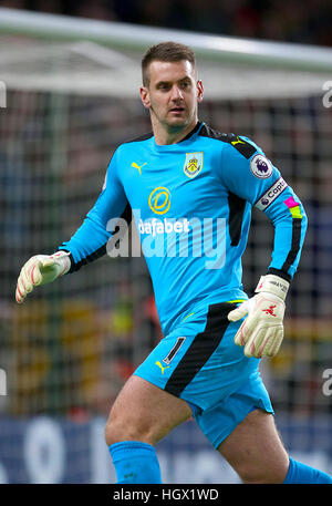 Burnley Goalkeeper Tom Heaton Stock Photo - Alamy