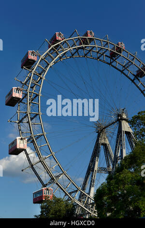 Riesenrad, Prater, Wien Oesterreich Stock Photo - Alamy