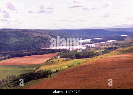 Farming in the Peace River country, Alberta Stock Photo - Alamy