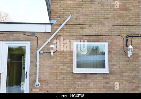 A plume kit for a condensing boiler Stock Photo - Alamy