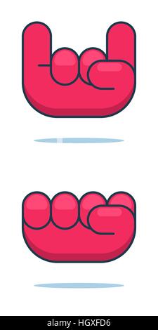Fist vector icon isolated on transparent background, Fist transparency ...