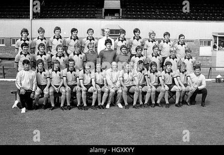 Wolverhampton Wanderers FC football team July 1968 Front row Ronnie ...