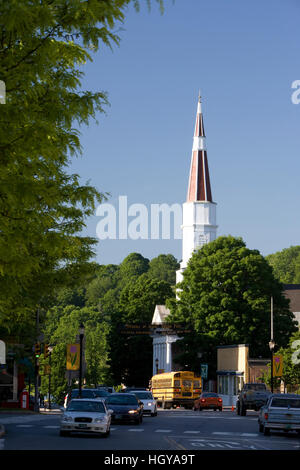 Downtown Springfield, Vermont Stock Photo - Alamy