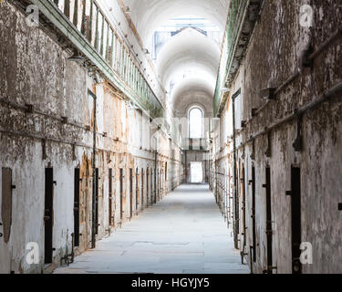 Interior of old prison cell Stock Photo - Alamy