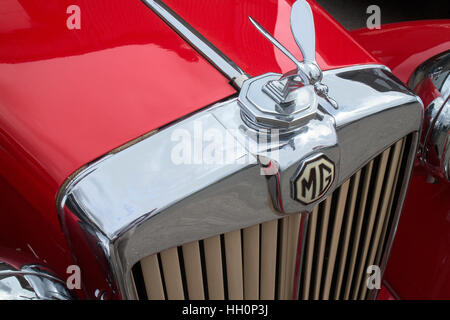 1930s MG Radiator badge Stock Photo - Alamy