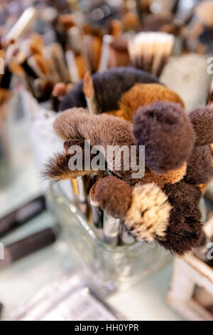 Assorted Makeup Brushes Stock Photo - Alamy
