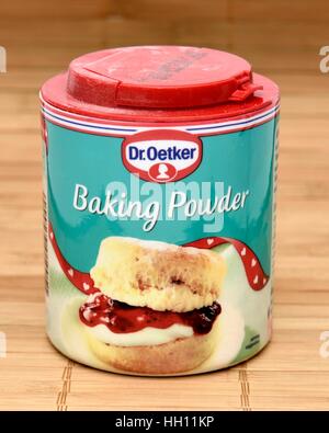 Dr Oetker Baking Powder Stock Photo - Alamy