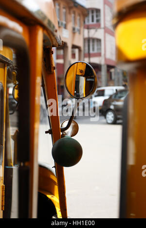 Close up of tuk tuks in the street of India Goa India Stock Photo - Alamy