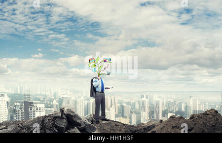 He knows how to earn money Stock Photo - Alamy