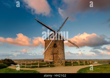 Old traditional windmill in Normandy, France Stock Photo: 58516117 - Alamy