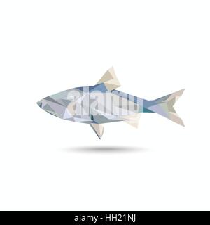 Fish sea yellow symbol Stock Vector Image & Art - Alamy