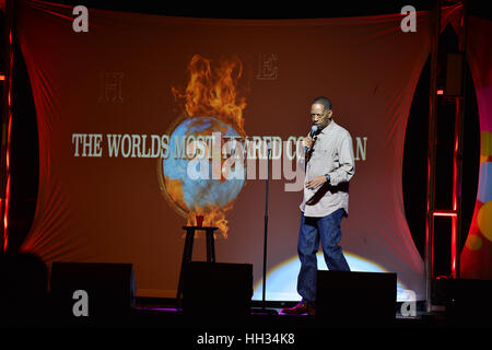 Henry Welch performs onstage at the Miami Festival Of Laughs at James L ...
