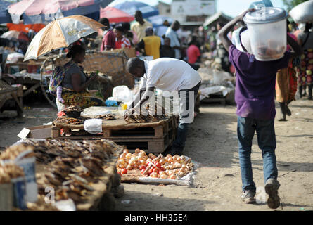 Lusaka, Zambia. 11th Mar, 2016. Marijuana on offer inside the Chibolya ...