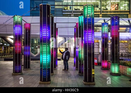 cathedral of mirrors installation - winter lights festival, Canary ...