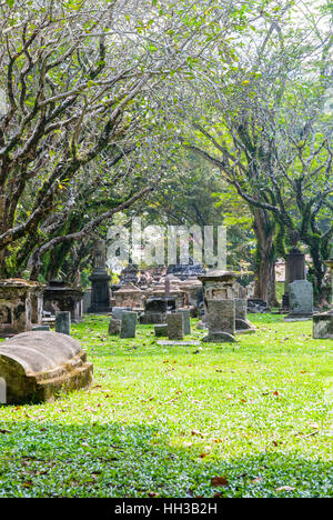 Cemetry with trees in George town, Penang, Malaysia Stock Photo - Alamy