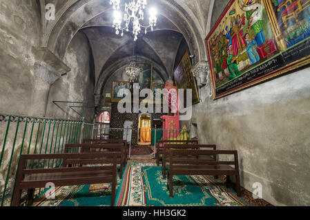 Coptic Christian Altar in the Temple to Isis, Horus and Osiris on ...