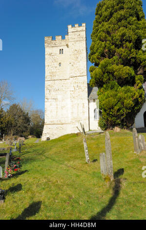 Defynnog Church of Saint Cynog Stock Photo - Alamy