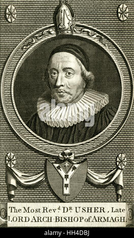 James Ussher 1581 1656 Stock Photo - Alamy
