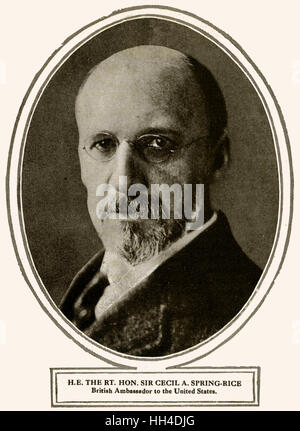 Sir Cecil Spring-Rice Stock Photo - Alamy