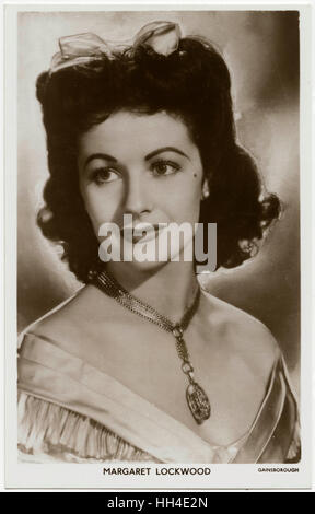 MARGARET LOCKWOOD (1916-1990) English film actress at her Roehampton about 1948 giving acting ...