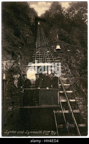 Lynton and Lynmouth funicular Stock Photo - Alamy