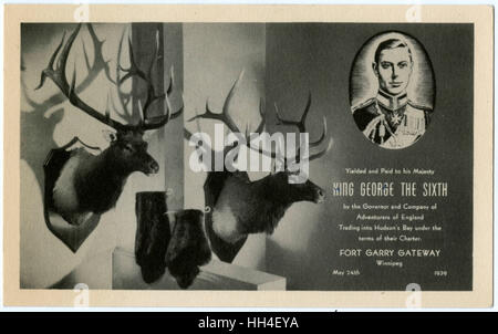 His Majesty King George VI. of England. in aviator's uniform. January ...