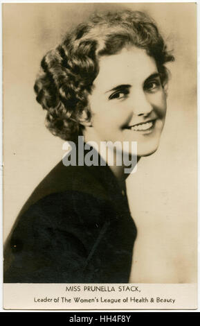 Women's League of Health and Beauty, Prunella Stack Stock Photo - Alamy