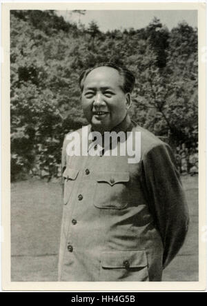 Mao Zedong - founding father of People's Republic of China Stock Photo ...