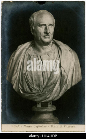 Bust of Marcus Tullius Cicero Capitoline Museums Musei Capitolini Rome ...