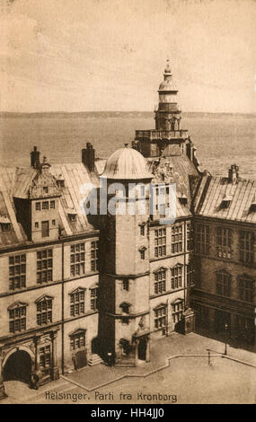 Courtyard of Kronborg Castle, Helsingor, Denmark Stock Photo - Alamy