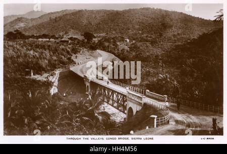 Congo Bridge, Sierra Leone, West Africa Stock Photo - Alamy