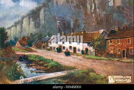 The Dale, Stoney Middleton, Derbyshire Stock Photo - Alamy