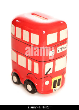 london bus money box Stock Photo - Alamy