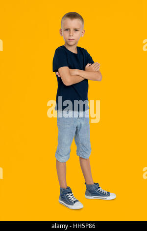 Little Boy Confidence Self Esteem Portrait Concept Stock Photo - Alamy