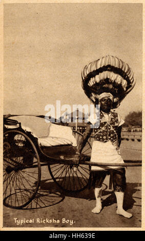 A Rickshaw boy of Durban, South Africa in their remarkable costume ...