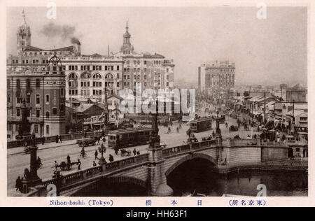 Nihonbashi bridge in Tokyo Japan Stock Photo - Alamy