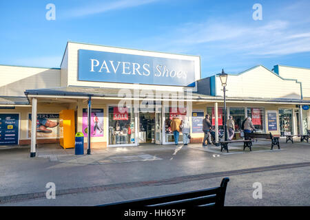 Freeport Shopping Outlet Fleetwood Stock Photo - Alamy