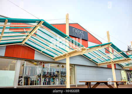 Freeport Shopping Outlet Fleetwood Stock Photo - Alamy