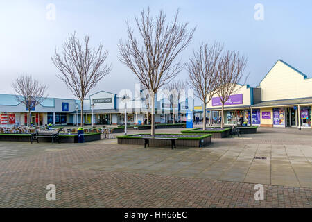 Freeport Shopping Outlet Fleetwood Stock Photo - Alamy