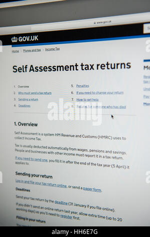 Self assessment for self employed people and sole traders on the gov.uk ...